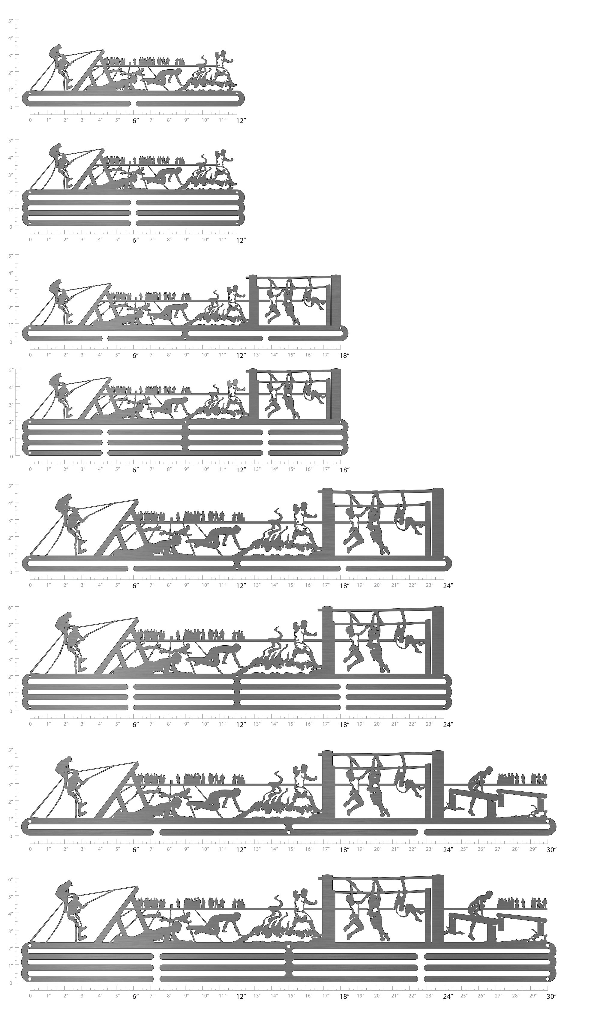Obstacle Course | Sport & Running Medal Displays | The Original ...