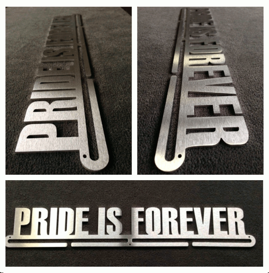 Pride Is Forever 18 x 1 | Sport & Running Medal Displays | The Original ...