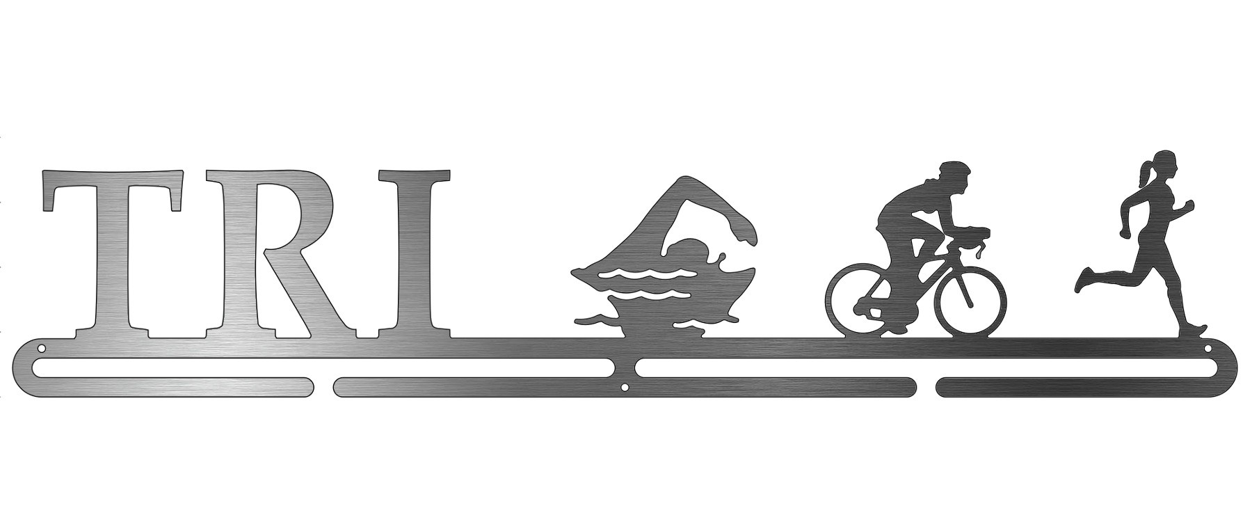 Triathlon Figures - Female | Sport & Running Medal Displays | The ...